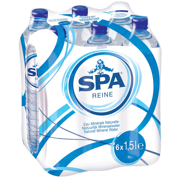 Spa Reine eau, bouteille de 1,5 litre, paquet de 6 pièces » Fournitures ...